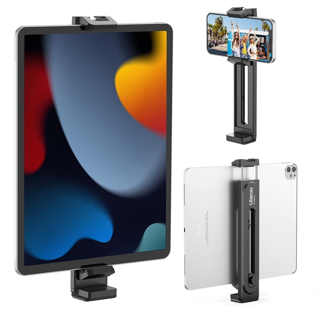 ULANZI iPad Phone Tripod Mount Adapter with H2FSDCold Smartphone Tablet ...