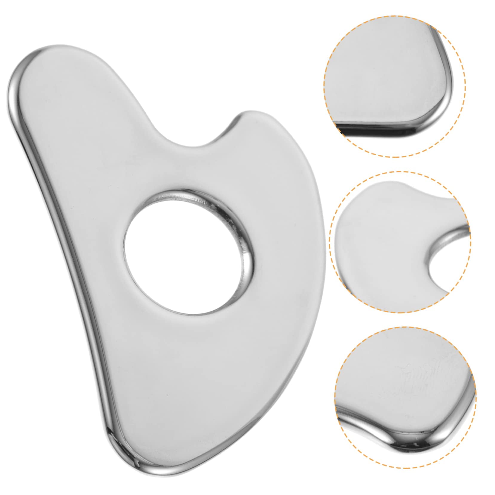 ULDIGI Scraping Board Metal MSF2 Muscle Scraper Body Massage Plate Scar ...