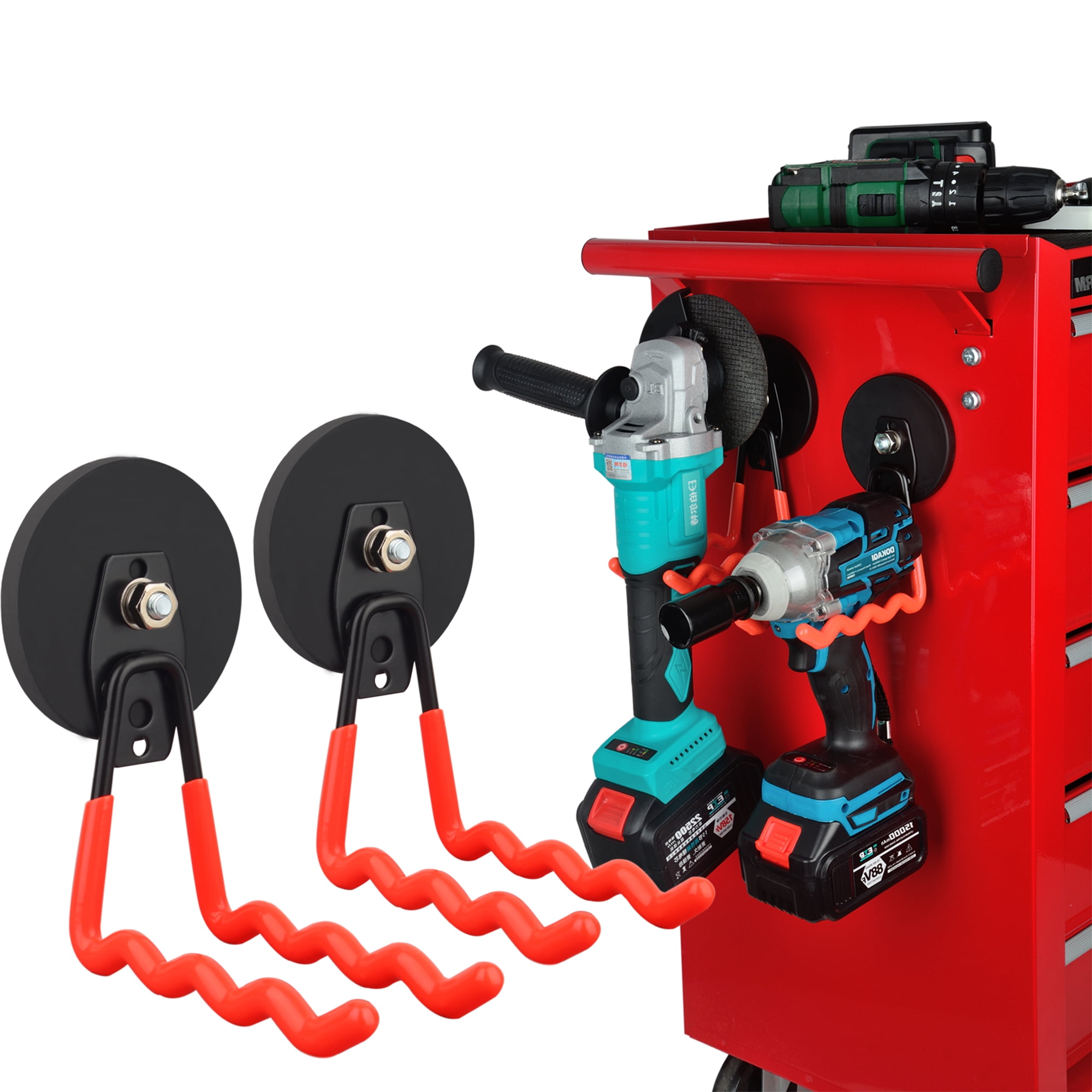 ULIBERMAGNET Heavy Duty Large Magnet Hooks,Strong Magnetic Wave Hooks ...