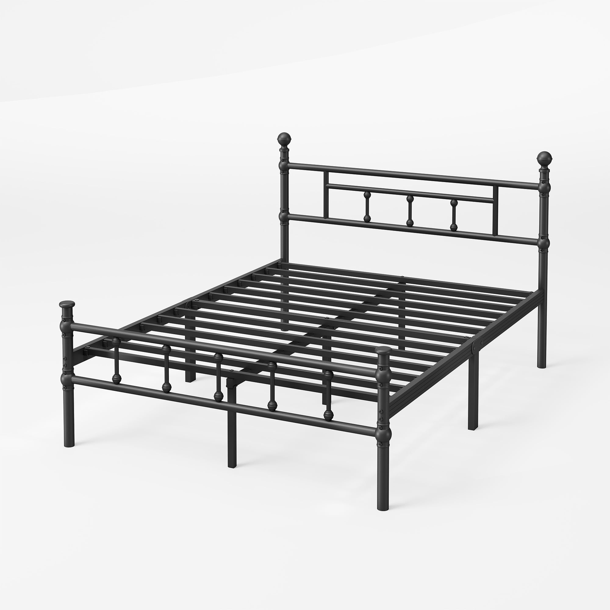 ULIESC 14 Inch Twin Size Metal Platform Bed Frame with Headboard and ... ULIESC 14 Inch Twin Size Metal Platform Bed Frame with Headboard and ...