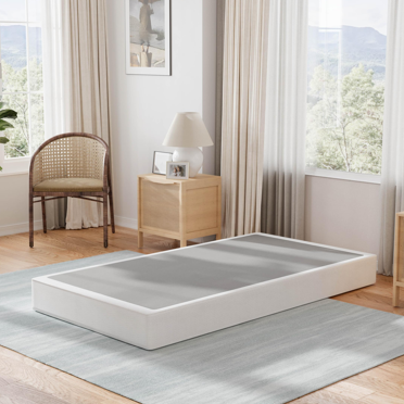 ULIESC 7 inch King Metal Box Spring, Sturdy Mattress Foundation, Fabric ...