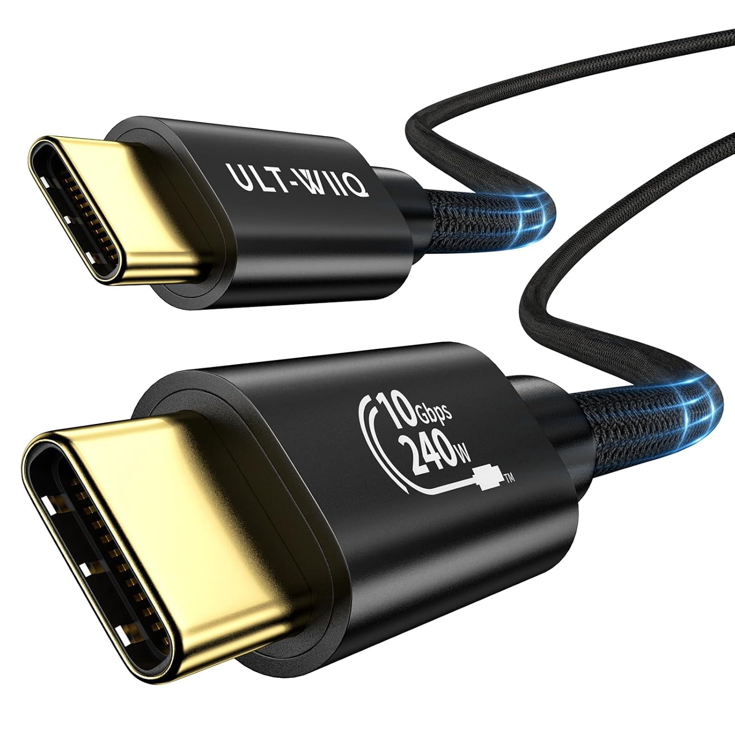 ULT-WIIQ 240W USB C to USB C Cable Fast Charging PD 3.1 & USB C Data ... ULT-WIIQ 240W USB C to USB C Cable Fast Charging PD 3.1 & USB C Data ...