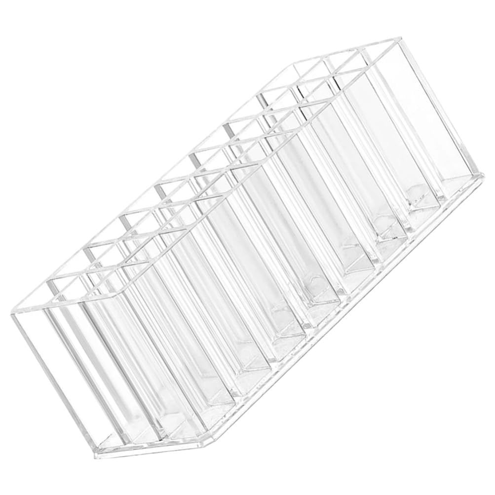 ULTECHNOVO 24 Grids Lipsticks KEF16 Holder - Clear Acrylic Lipgloss ...