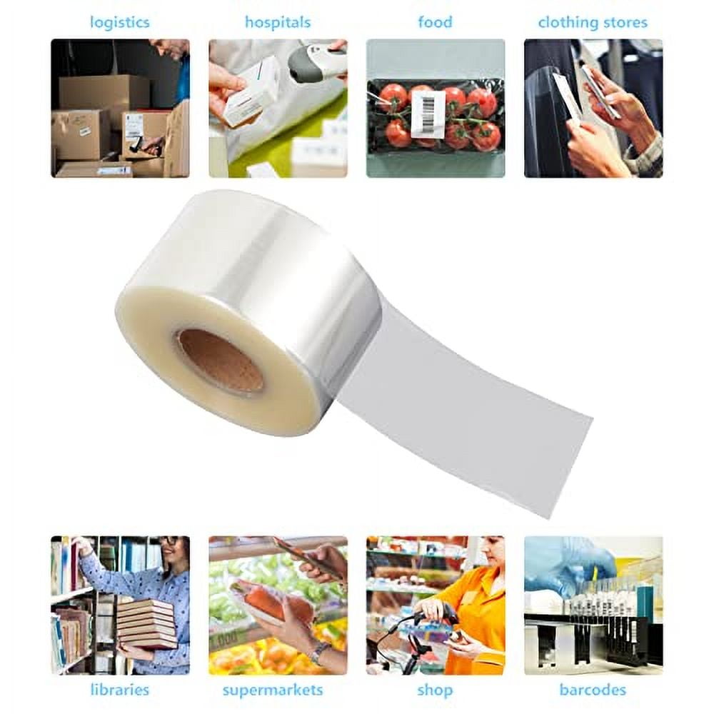 ULTECHNOVO 500pcs Cable Number Waterproof Stickers Barcode Clothes ...