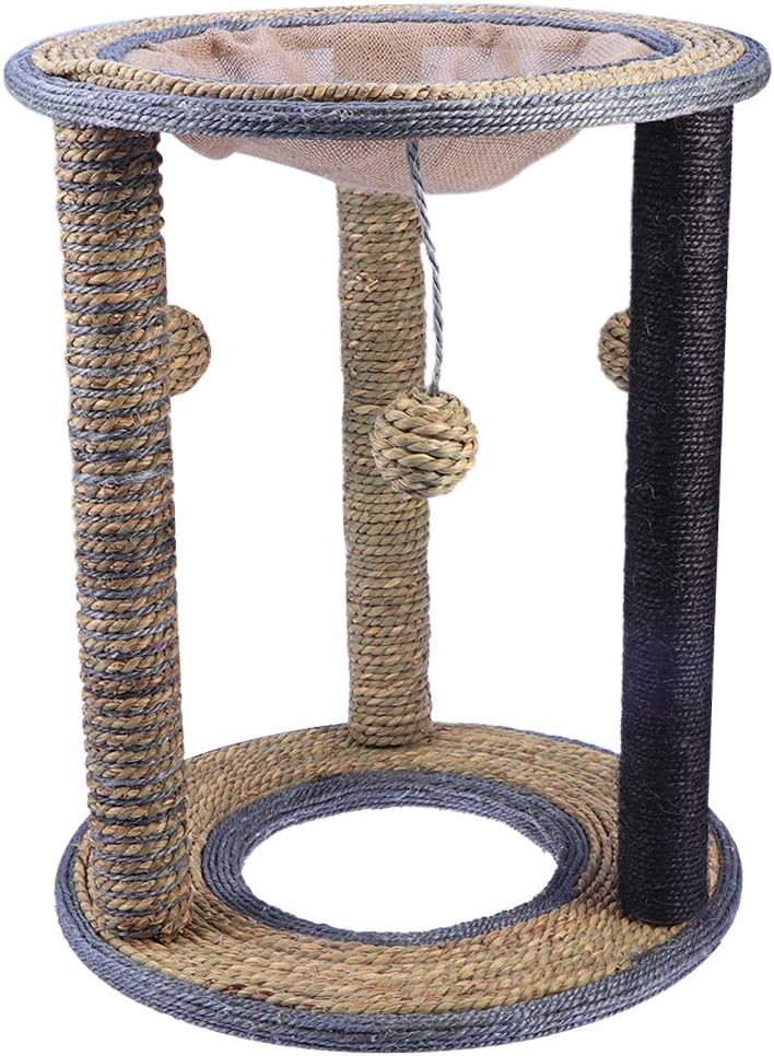 ULTECHNOVO Cat Scratching Stand Cat Climbing Tree Cat Scratching Post ...