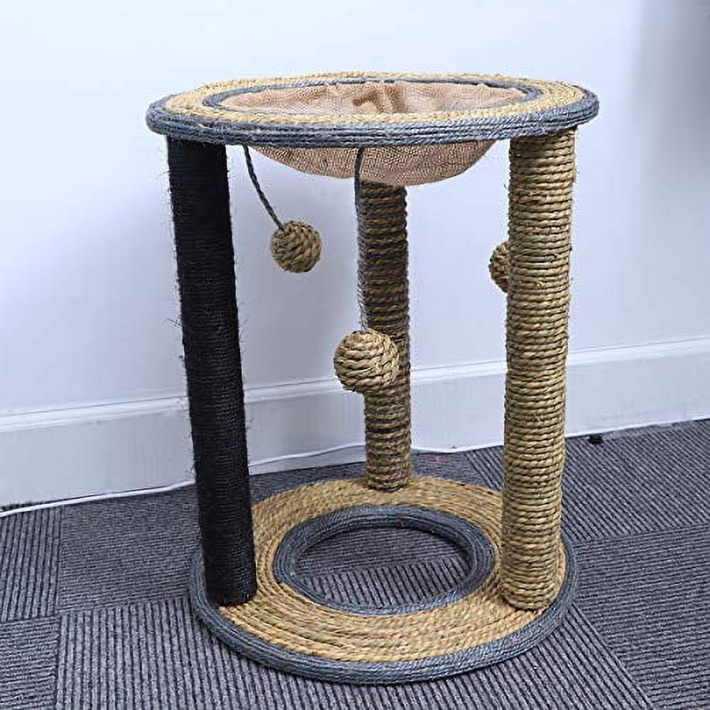 ULTECHNOVO Cat Scratching Stand Cat Climbing Tree Cat Scratching Post ...