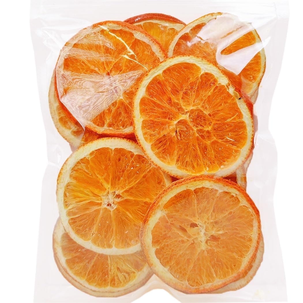 ULTHMOK Dried Orange Slices, 4 Oz, 100% Natural, Sun-Dried, No ...