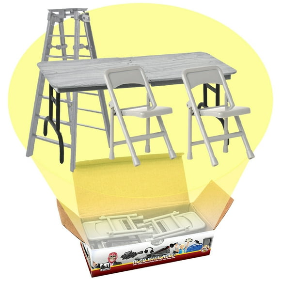 Wwe Action Figures Tables Ladders And Chairs