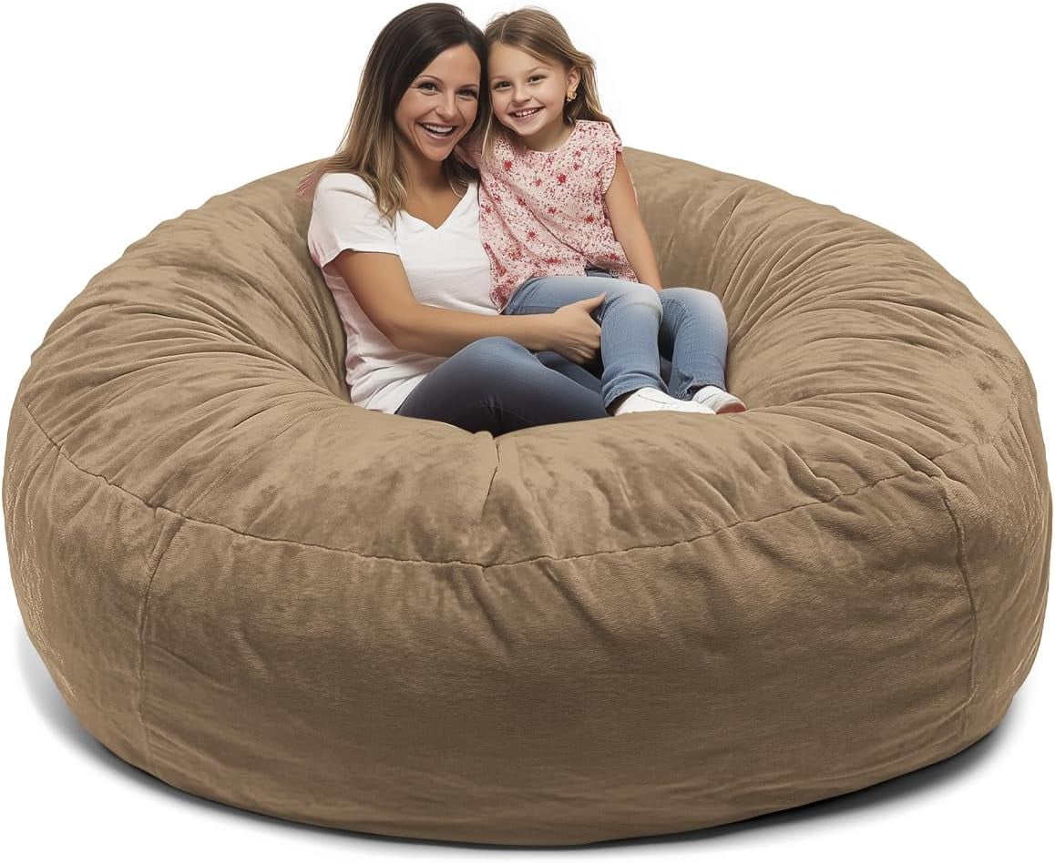 ULTIMATE SACK 6ft Bean Bag Chair, Oversize Bean Bag Chair for Adults ...