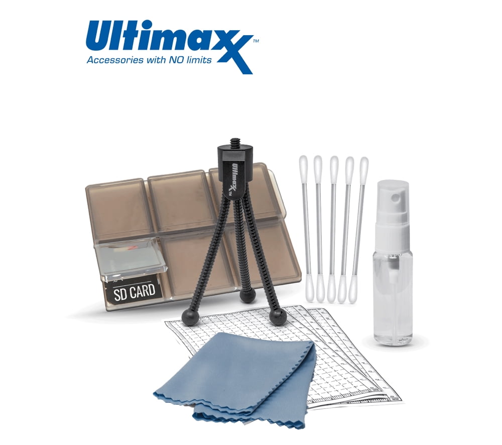 ULTIMAXX Starter Kit Designed for DSLRs & Video Cameras with Memory ...