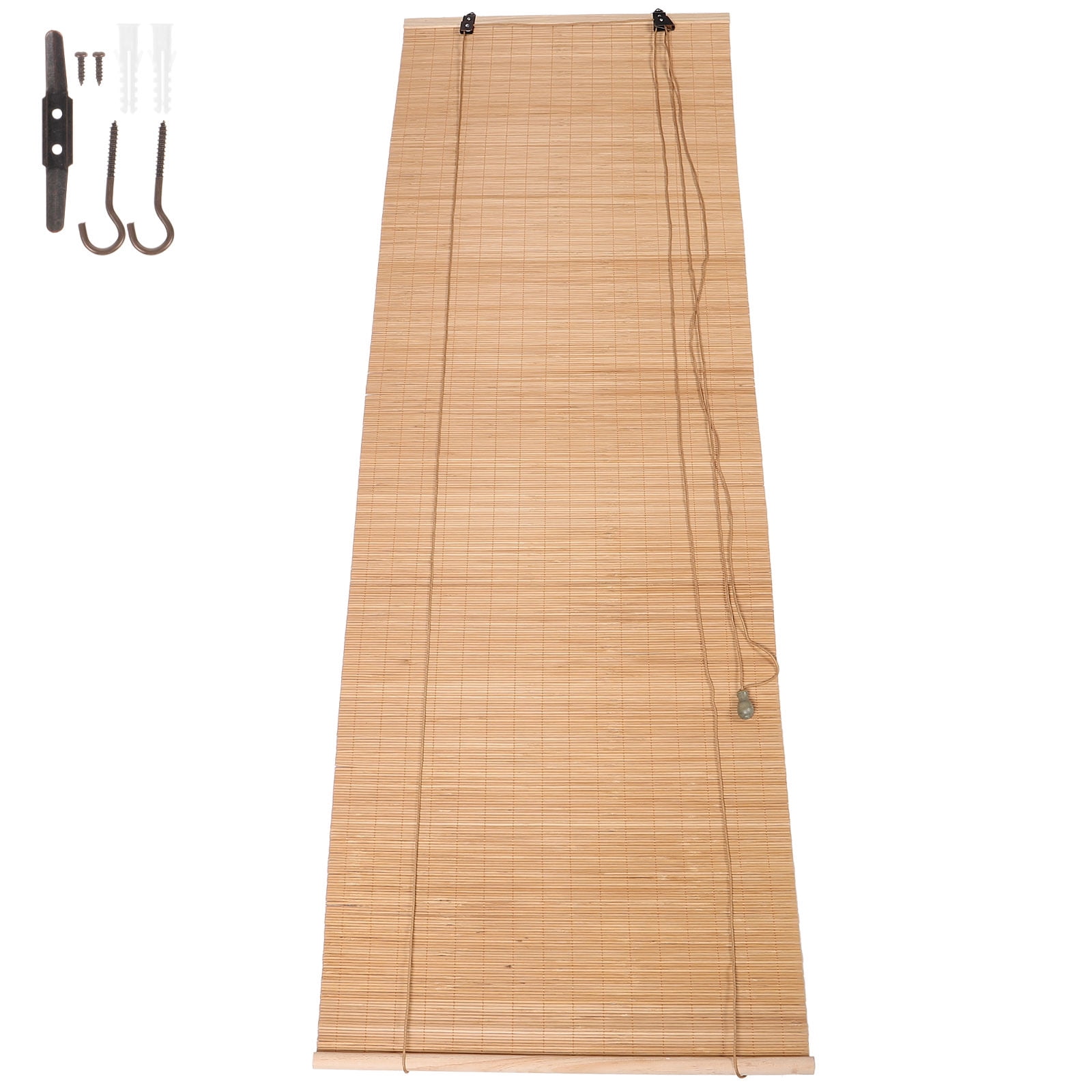 ULTNICE Bamboo Window Curtain Bamboo 1 Set 59x19in - Walmart.com