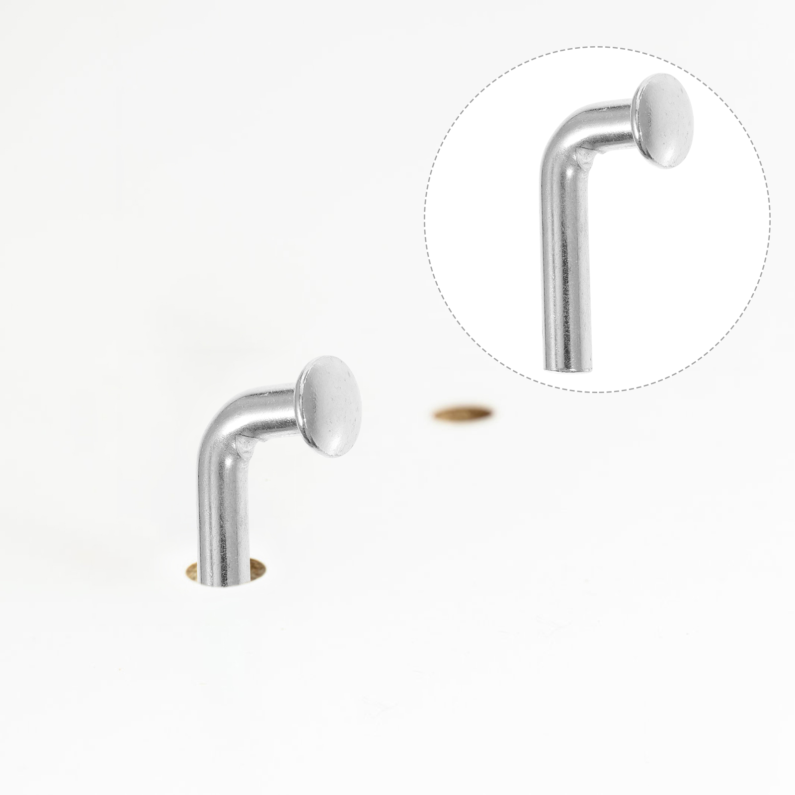 ULTNICE Villcase Pallet Rack Drop Pin Silver Easy Installation 100Pack ...