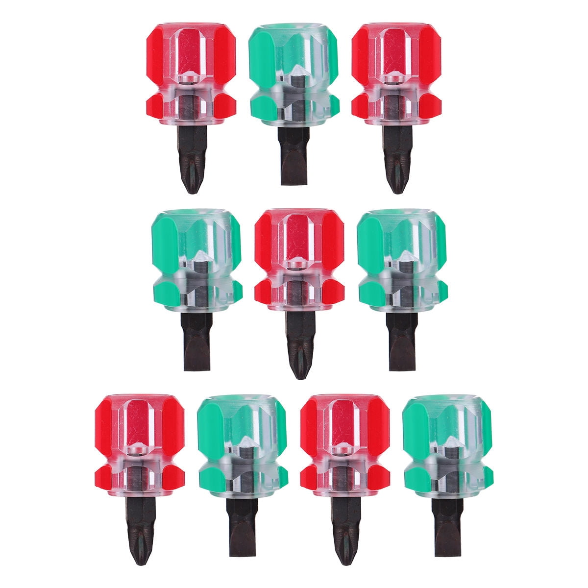 ULTNICE 10Pcs Precision Screwdrivers Assorted Color Steel Tool Steel ...
