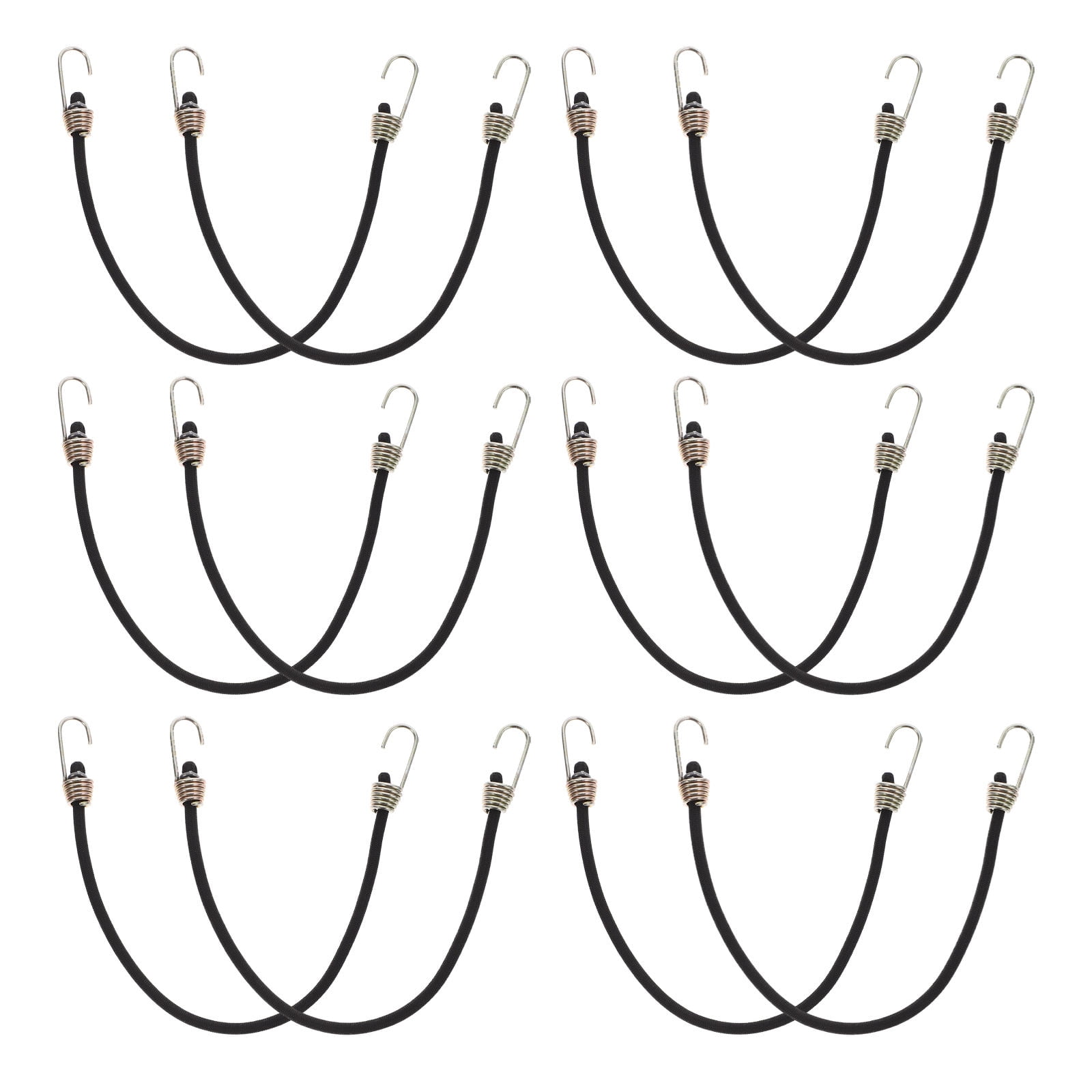 ULTNICE Bungee Cord Organizer Clips Wire Clips Latex Iron 15Pcs 9.82X0 ...