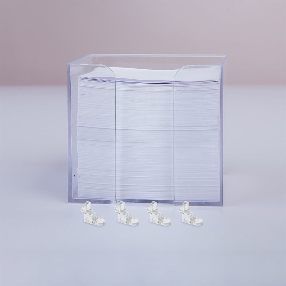 ULTNICE Corner Braces Acrylic 15Pcs L-Shaped Glass Jewelry Cases 0.8x0 ...