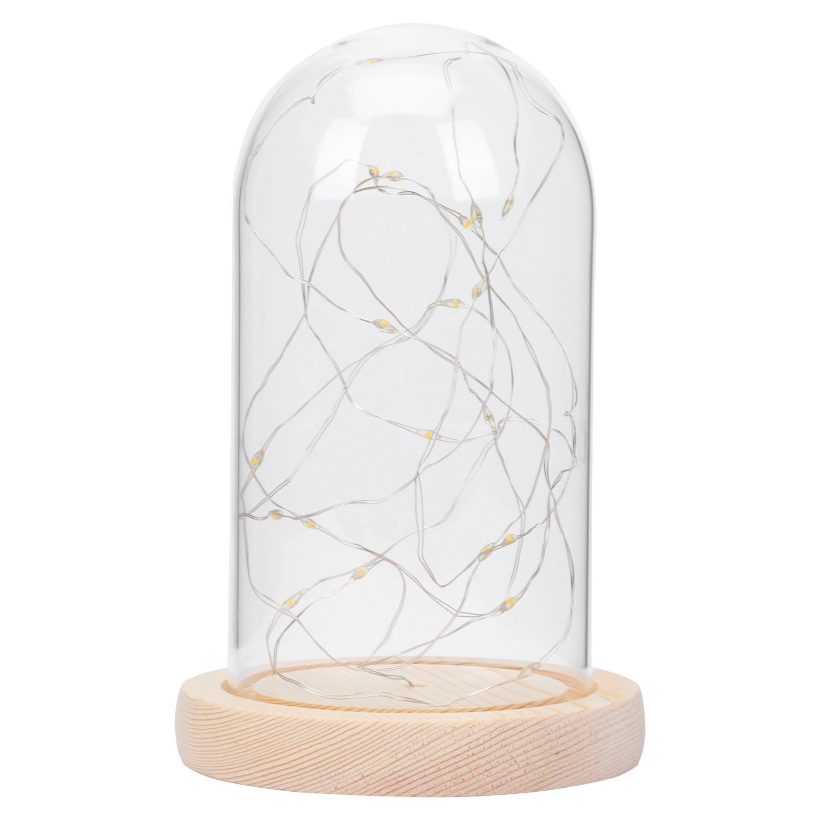 ULTNICE 1Pack Glass Dome String Light Decoration with White Color for ...
