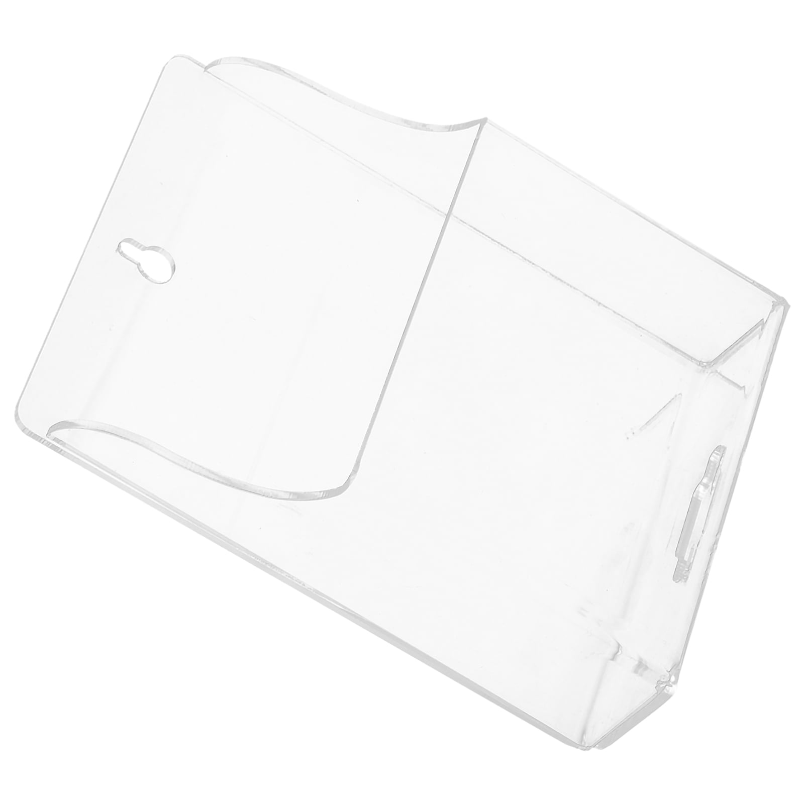 ULTNICE 1Pack Wall Mount Organizer Transparent Remote Control Holder ...