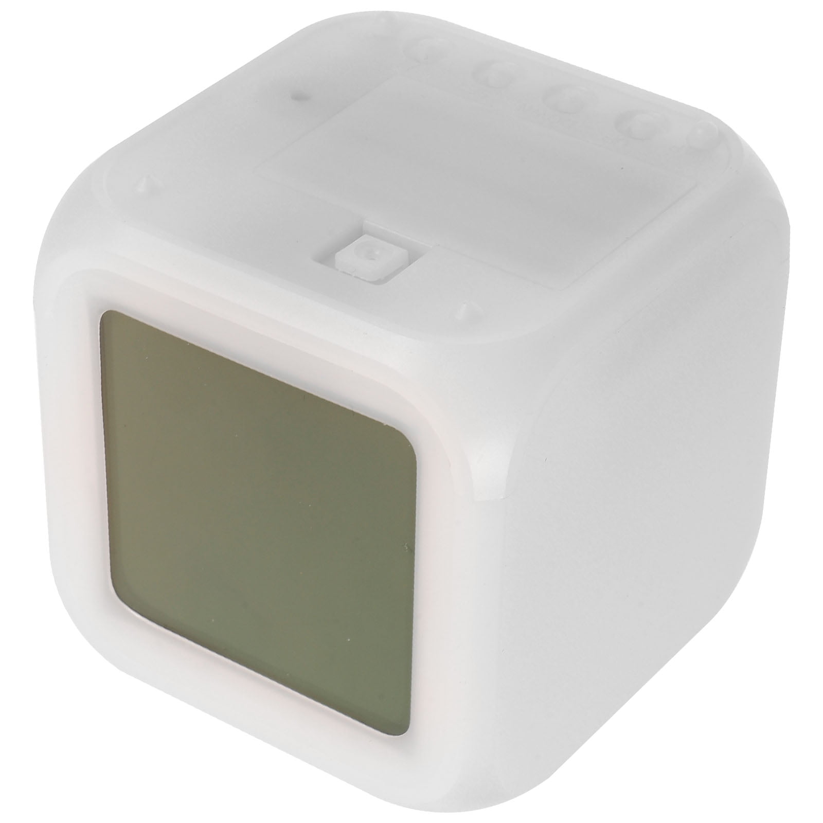 ULTNICE Square Digital Clock with Touch Light White 1Set - Walmart.com