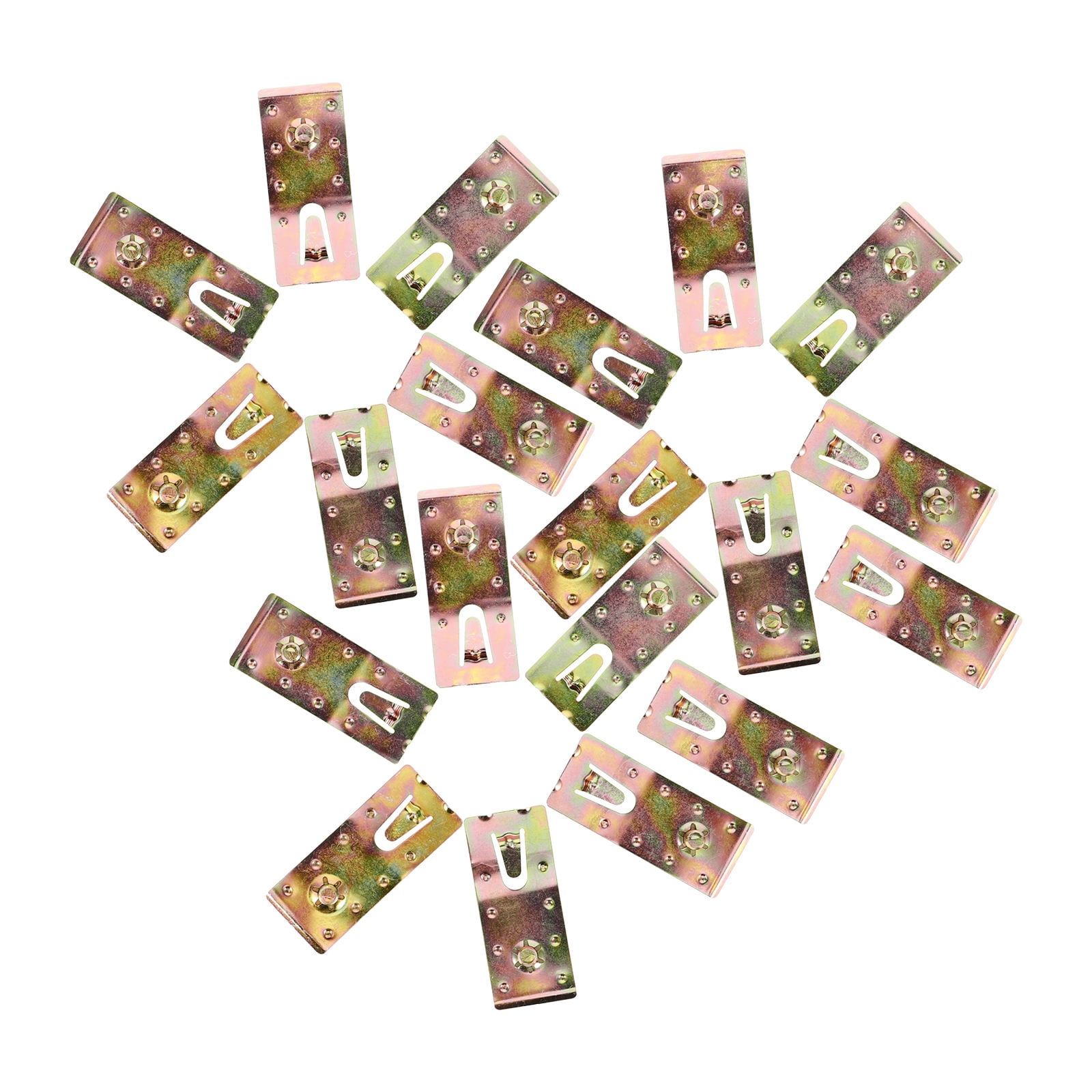 ULTNICE 20Pack Galvanized Teardrop Pallet Rack Clips For Pallet Racking ...