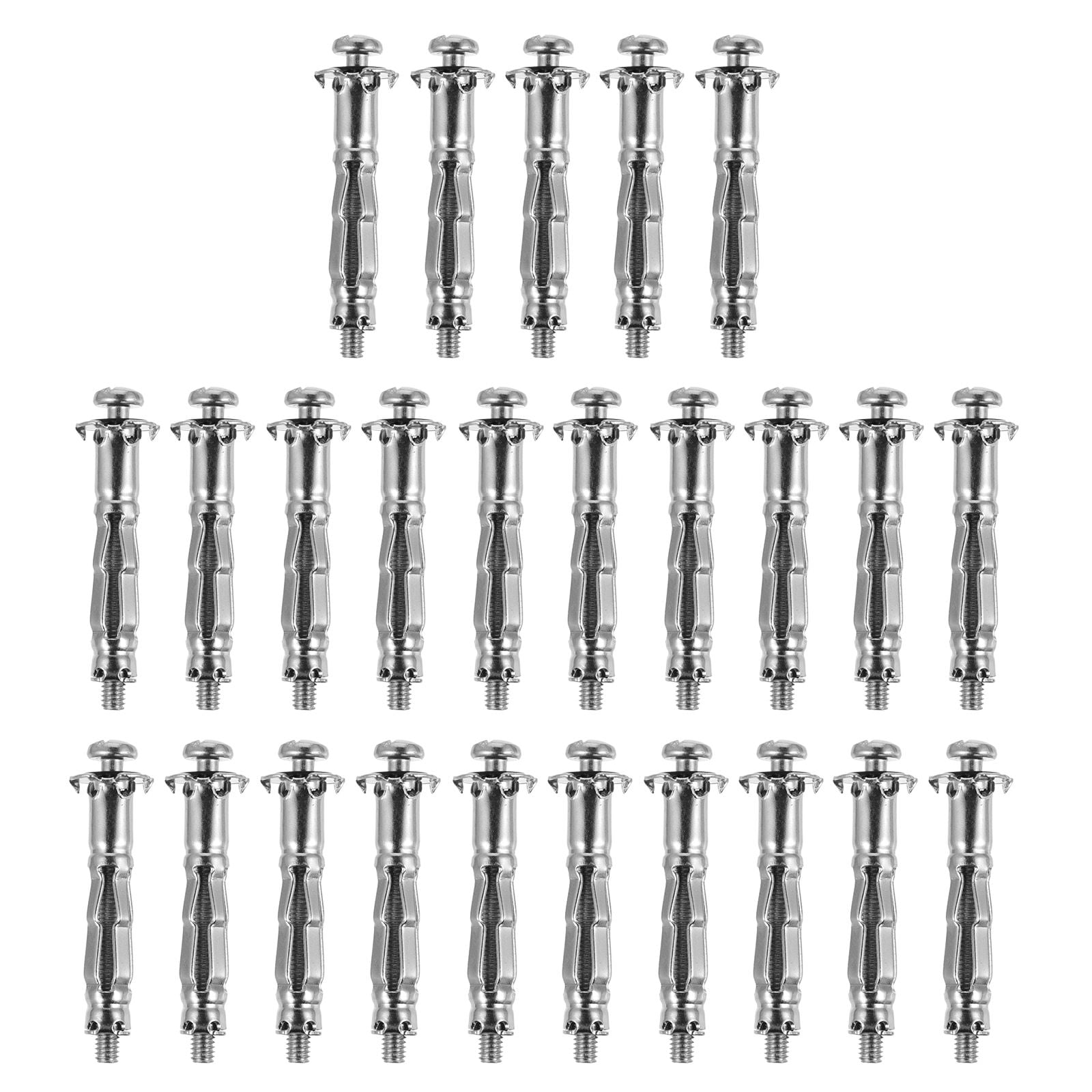 ULTNICE 25Set Heavy Duty Hollow Wall Anchors Carbon Steel For Load ...