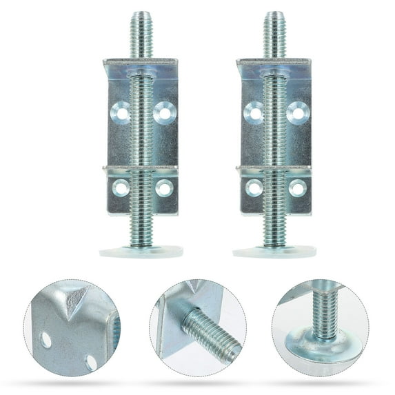 ULTNICE 2Pcs Rolled Steel Wardrobe Brackets Furniture Stability For ...