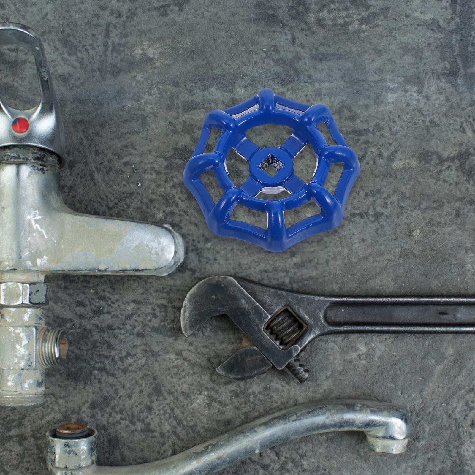 ULTNICE 2Pcs Round Outdoor Faucet Handles for Water Valve and Easy .8x7 ...