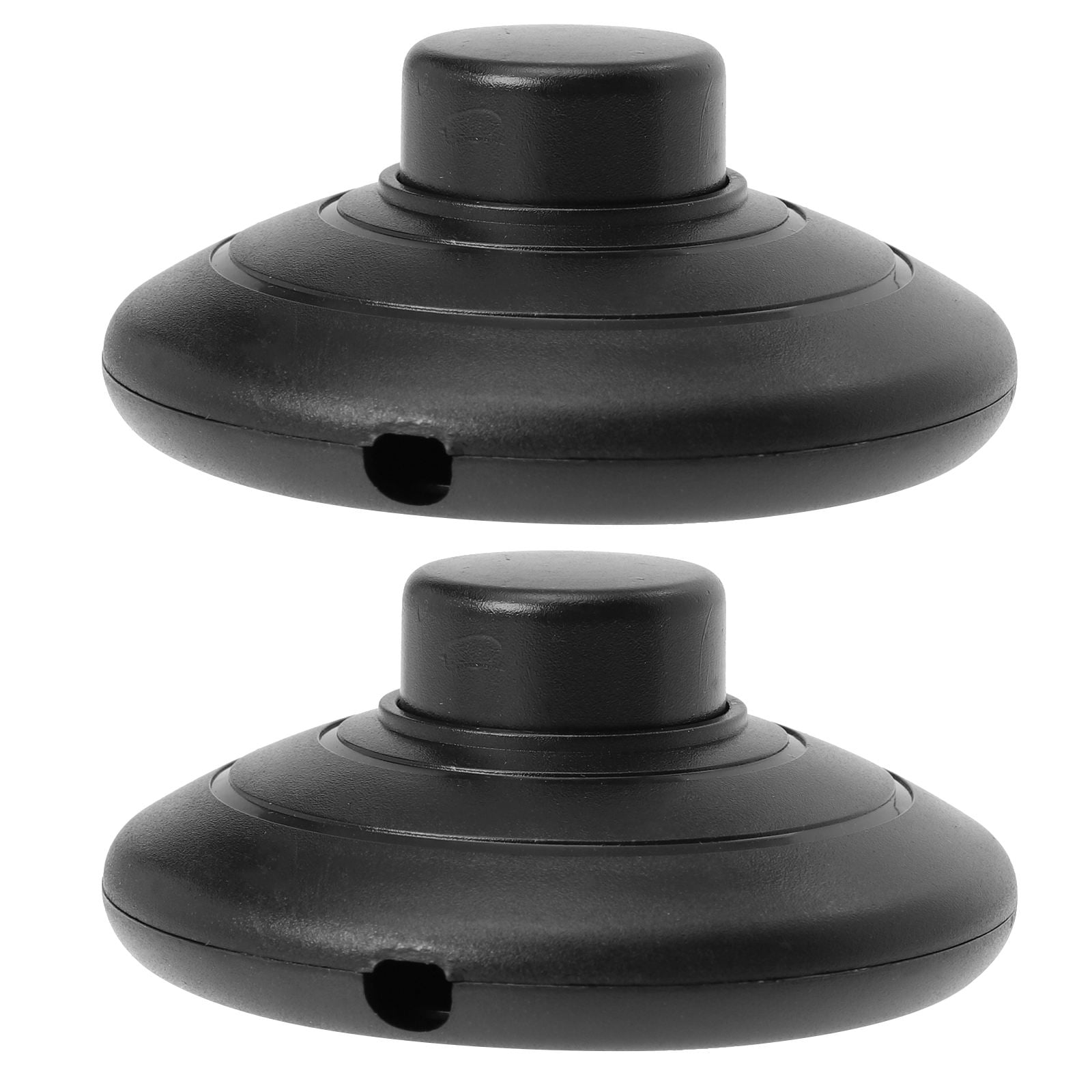 ULTNICE Floor Lamp Foot Button Plastic Button Switch Black 2Set 2.8X2 ...
