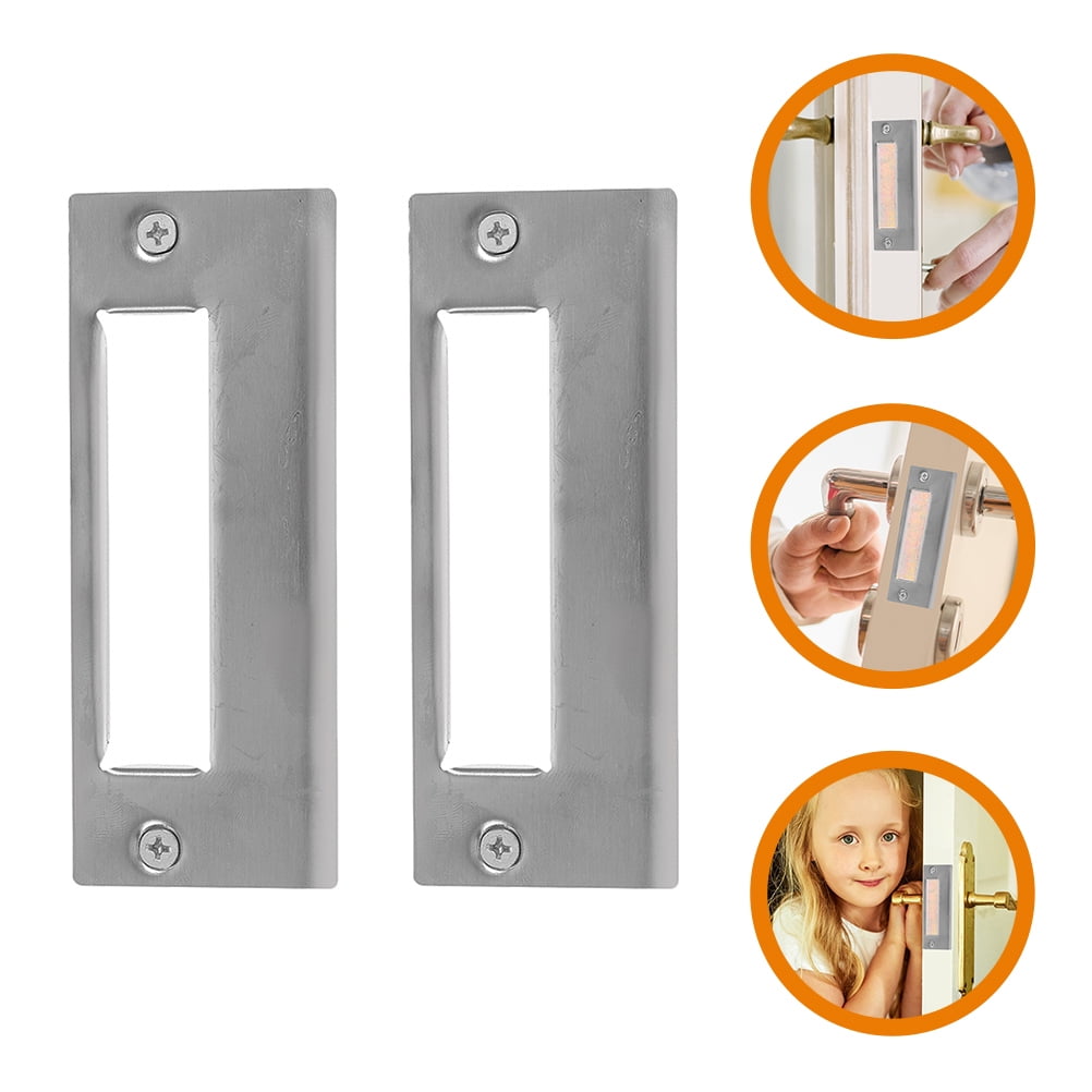 ULTNICE 2Set Heavy Duty Deadbolt Strike Plate Door Reinforcement for ...