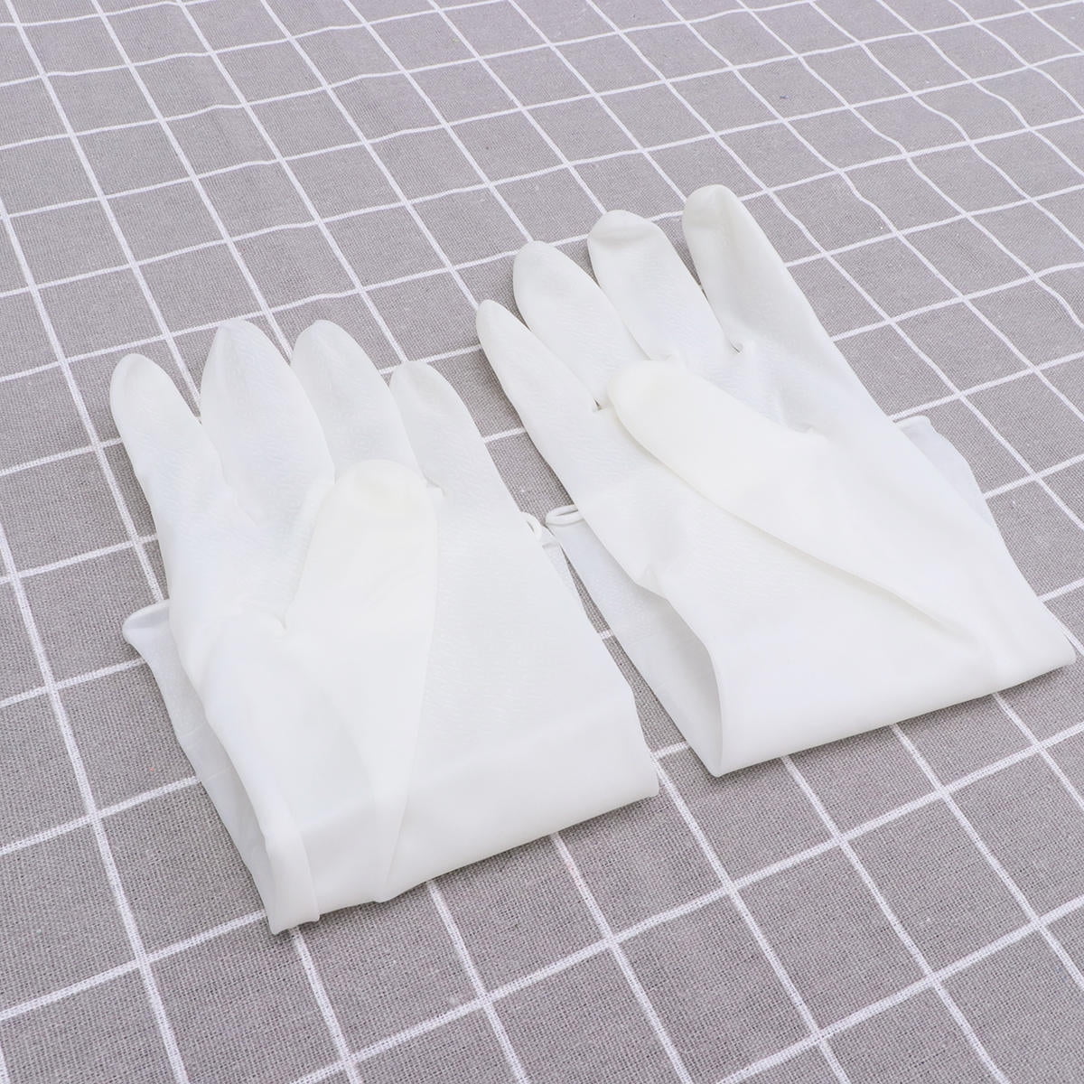 ULTNICE Cleaning Rubber Gloves Household Gloves PVC Transparent Women ...