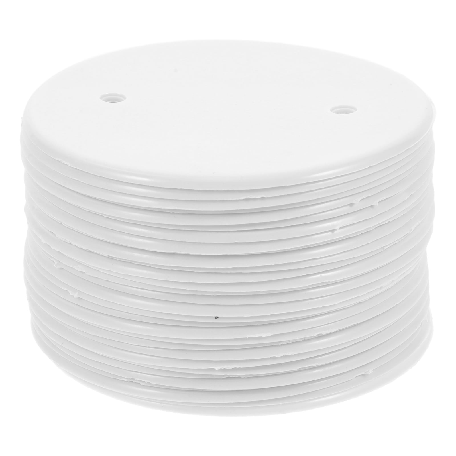 ULTNICE 30 Pcs Ceiling Boxes Junction Box Cover 10.5x10.5x0.3cm White ...