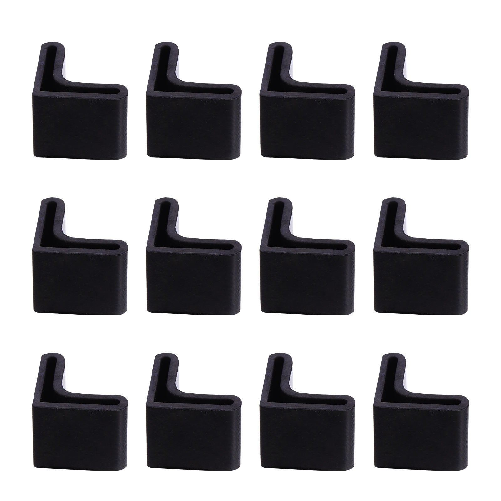 ULTNICE 30Pack Durable L Shaped Floor Protector Pads for Bed Frame 3 ...
