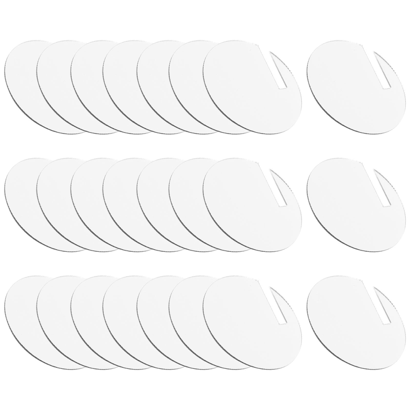 ULTNICE 30Pcs Tiny Drink Markers Acrylic Wine Glass Markers for Home ...