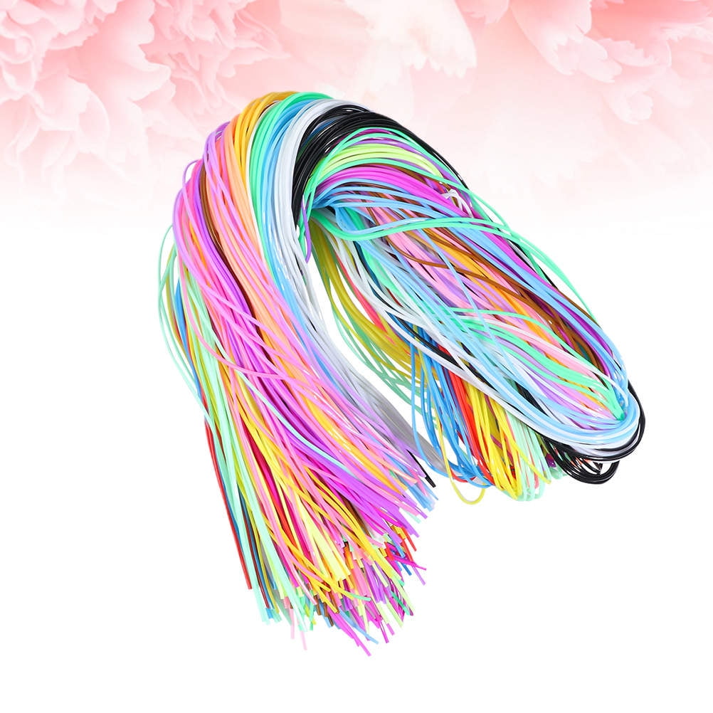 ULTNICE 400 Pcs Weaving Cord PVC Vibrant Colors for Artists in Jewelry ...