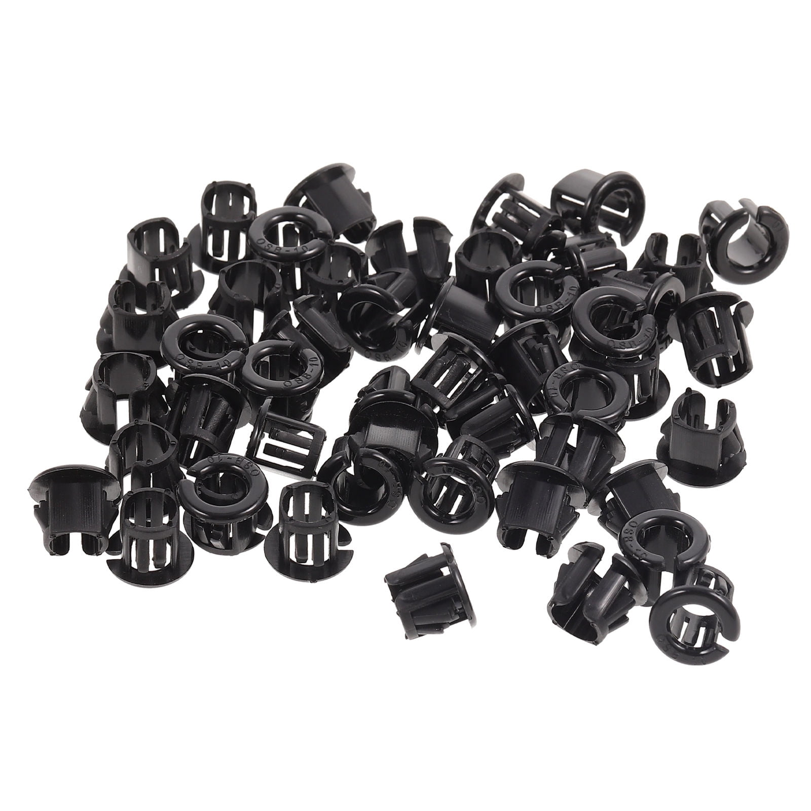 ULTNICE 50 Pcs Grommet Cable Vibration Absorption Round Snap Panel ...