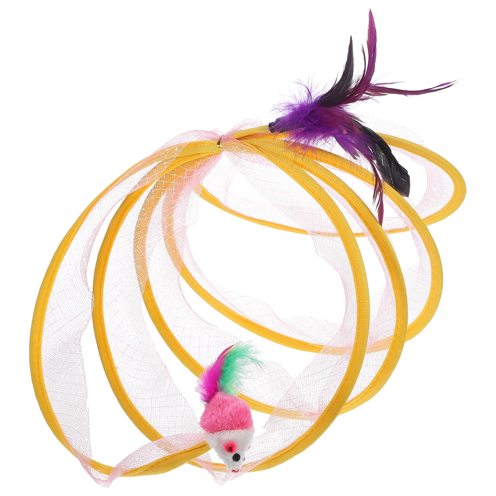 ULTNICE Cat Tunnel Toys Set for Indoor Cat Play and Bonding Folded ...