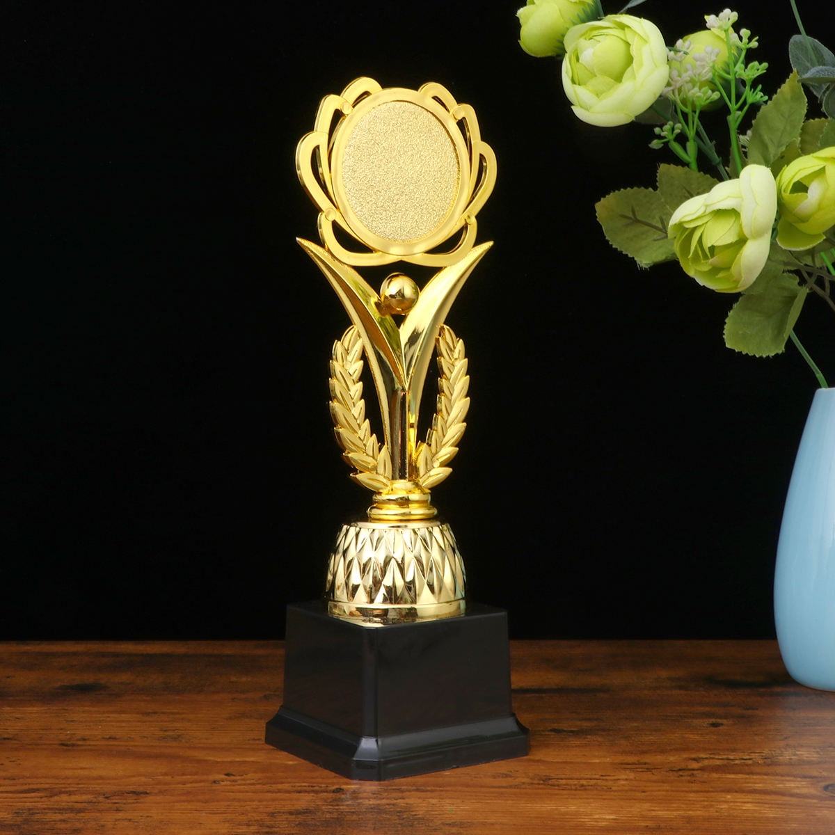 ULTNICE Competition Trophy Award Trophy Plastic Golden Appreciation for ...