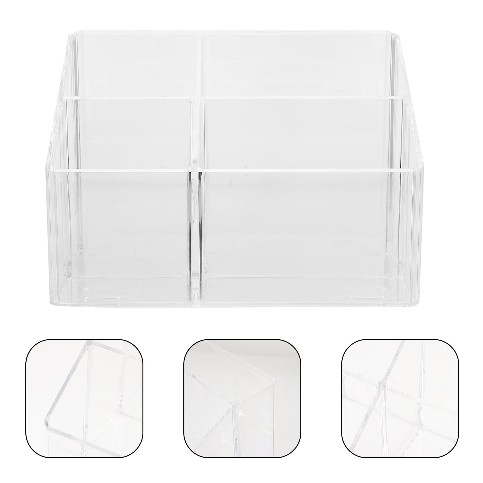 ULTNICE Countertop Tea Coffee Packet Case Divided Organizer Acrylic ...