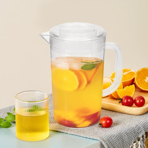 ULTNICE Fridge Jug Cold Kettle Transparent Acrylic Juice Container for ...