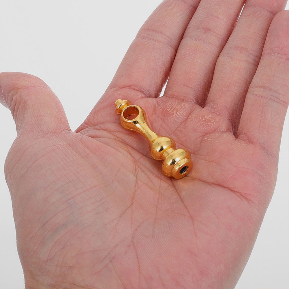 ULTNICE Golden Iron Railing Connectors Sleek Design for Furniture Glass ...