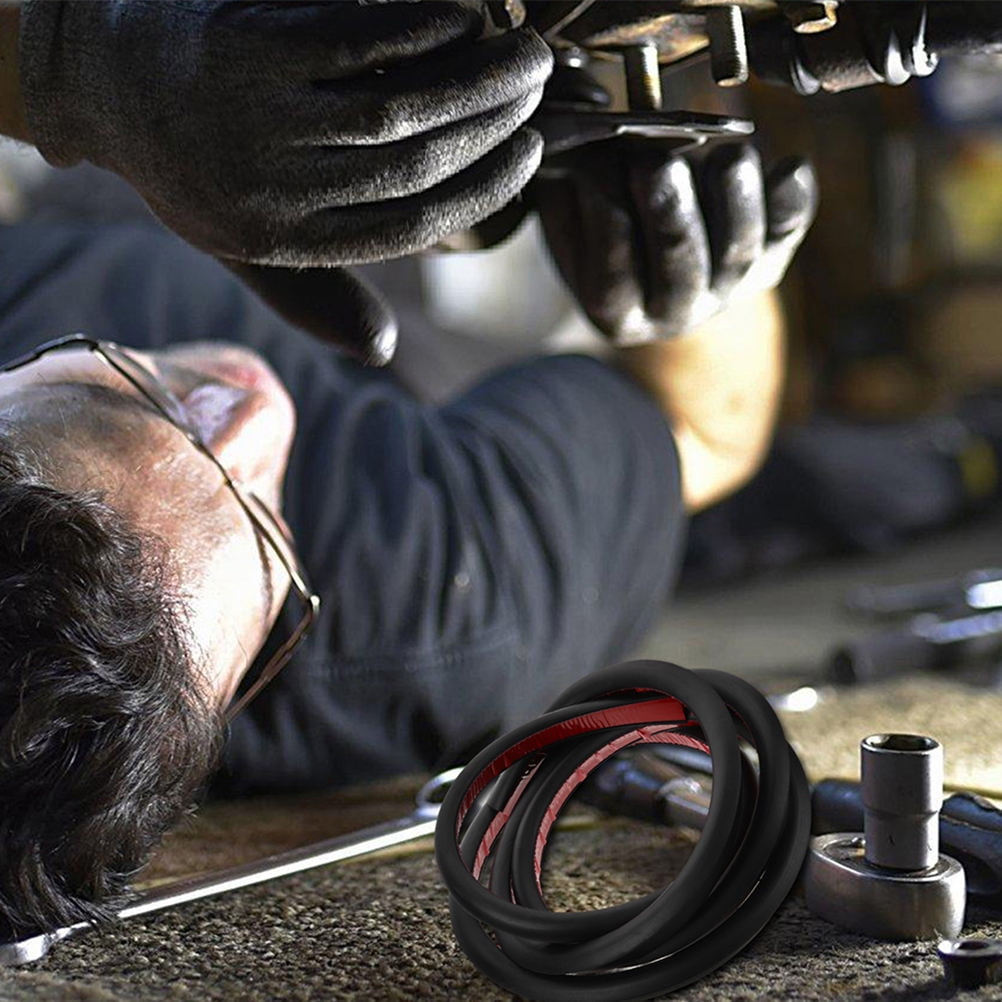 ULTNICE Rv Rain Gutter Trim 1 Roll Black Silicone for Rv Owners and ...