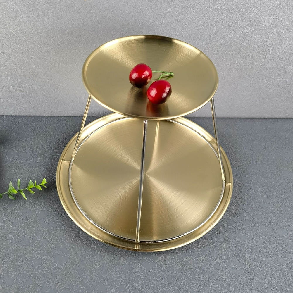 ULTNICE Seafood Display Rack Stainless Steel Dining Table Pizza Stand ...