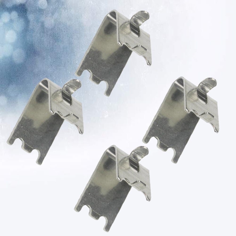 ULTNICE Cooler Clips Freezer Shelf Support 4Set 1.6*1.2*1.0in Stainless ...