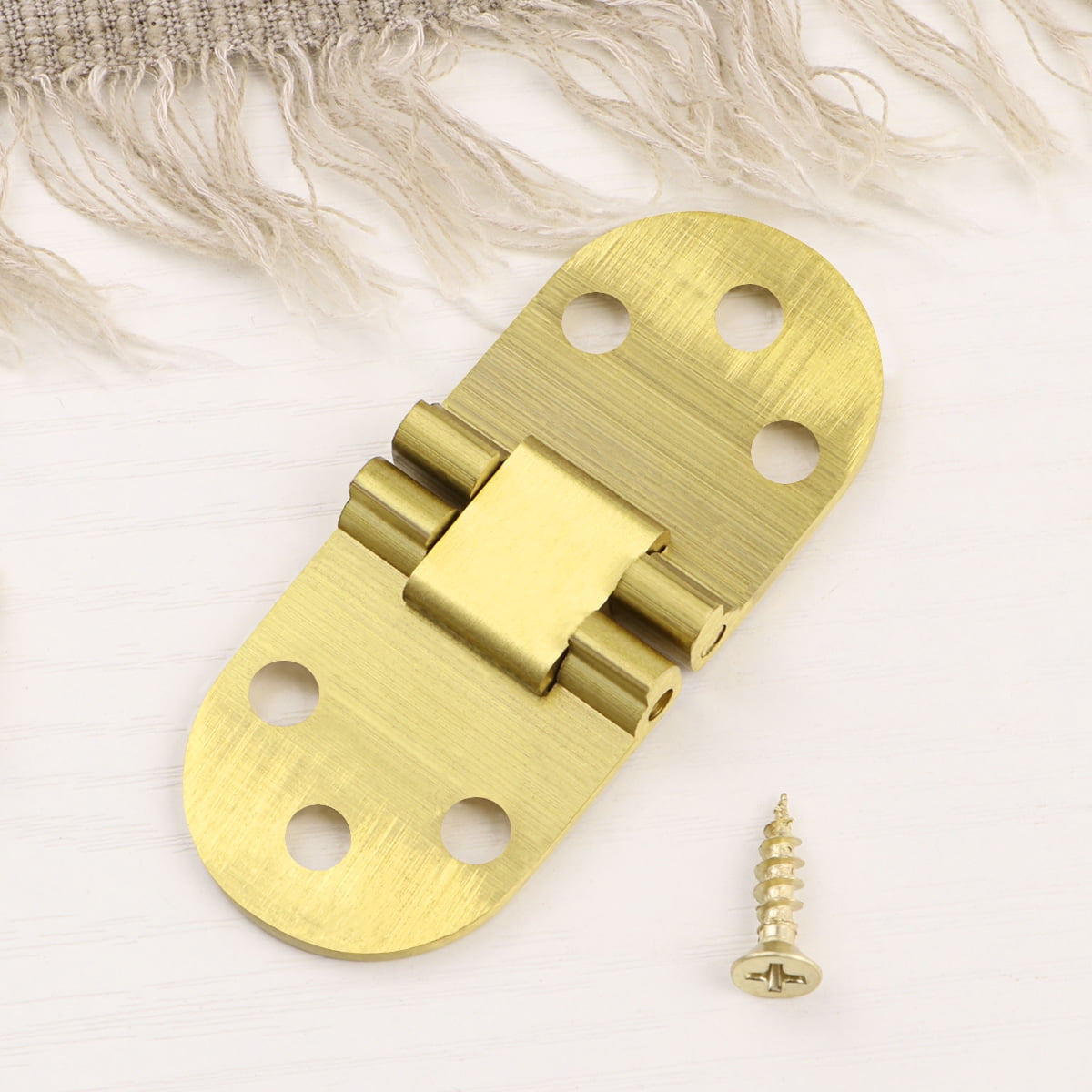 ULTNICE Folding Table Hinges Golden Brass 1Set 2.75 x 1.18 x 0.1In ...