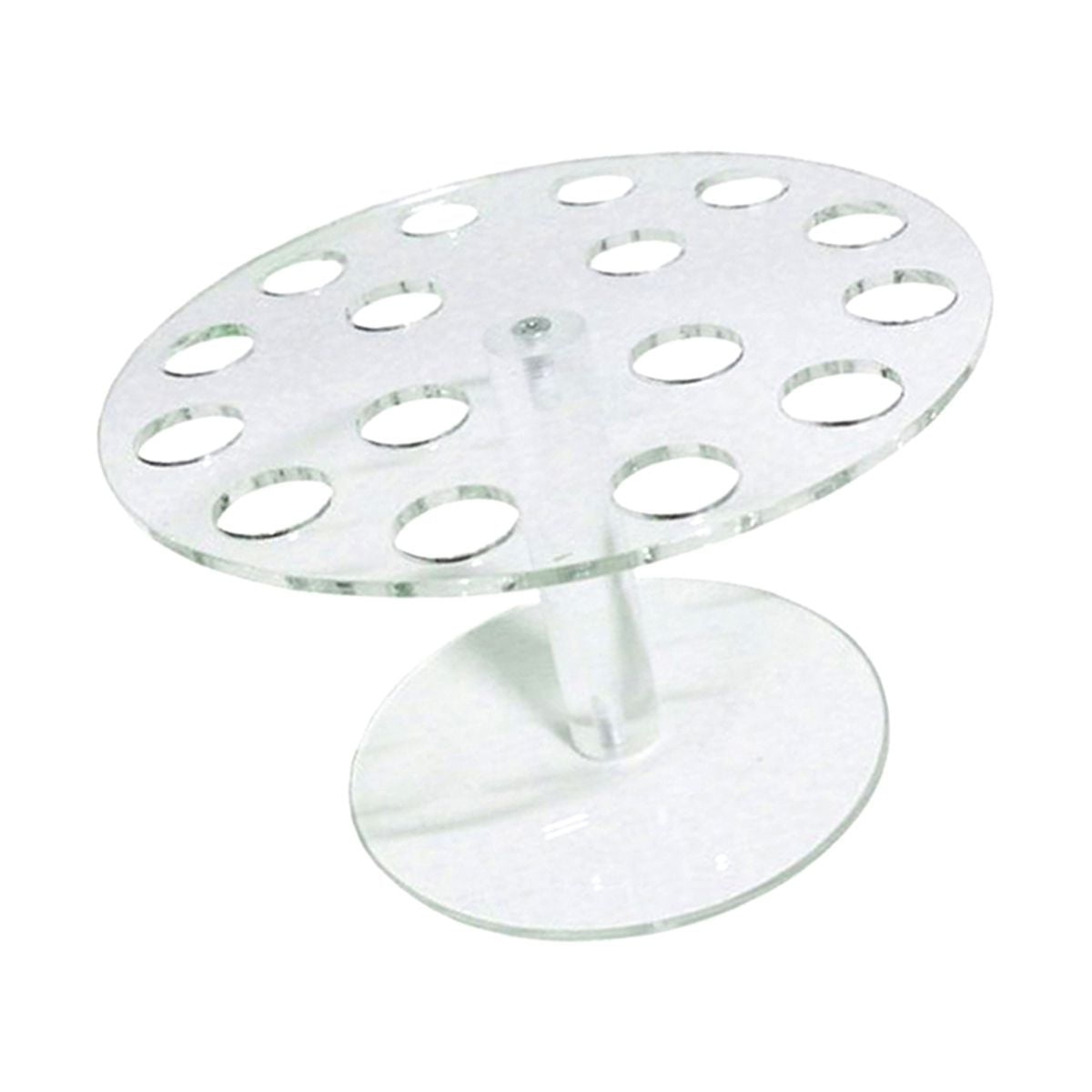 ULTNICE Transparent Acrylic Ice Cream Rack with 16 Holds for Displaying ...