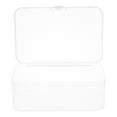 ULTNICE Transparent Small Storage Box Plastic 1Pack 3.5x6x9In - Walmart.com