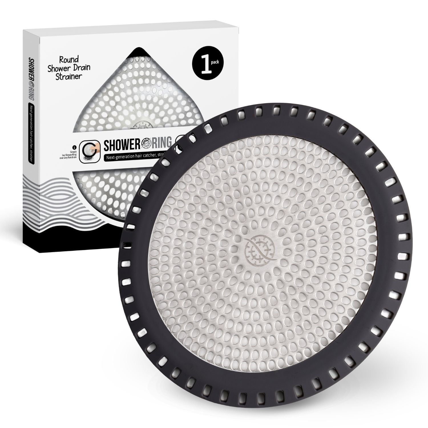 ULTRA SHOWERRING, The Ultimate Shower Stall Drain Protector/Hair ...