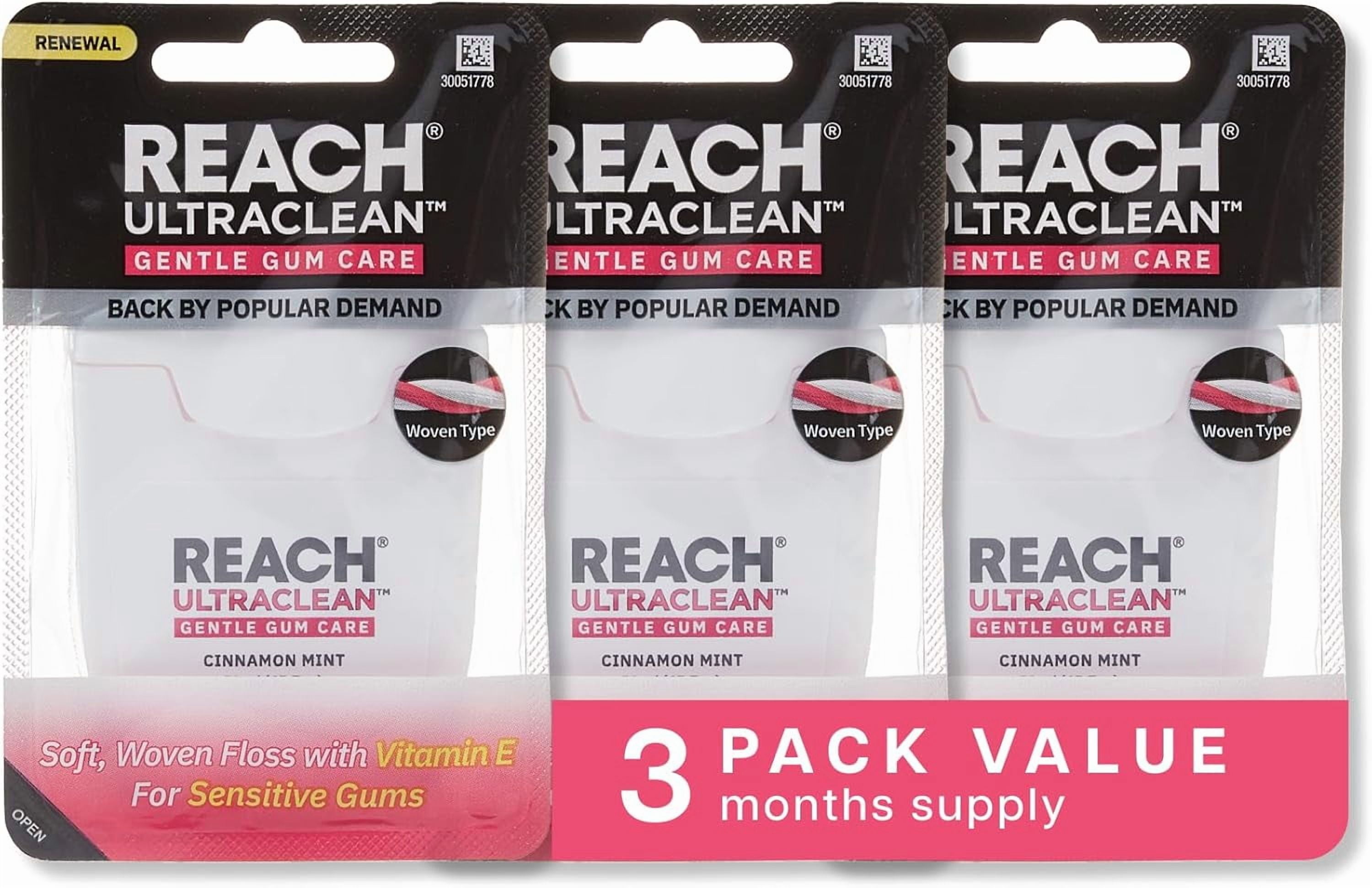 ULTRACLEAN Gentle Care Expanding Floss – Woven, Non-Waxed, PFAS-Free ...