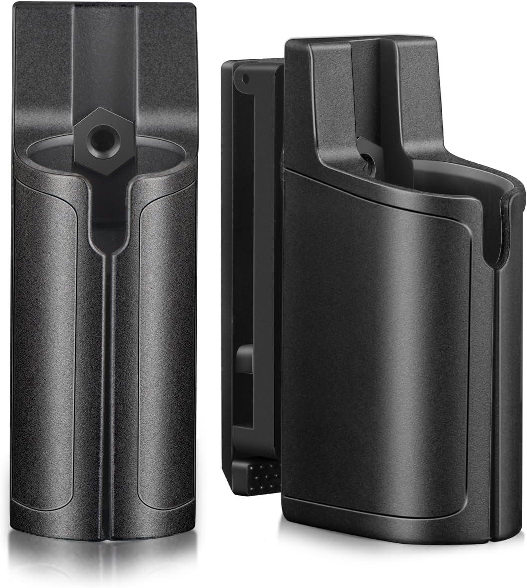 ULTRAFIRE Flashlight Holder for Duty Belt 2 Pack, Tactical Rotatable ...