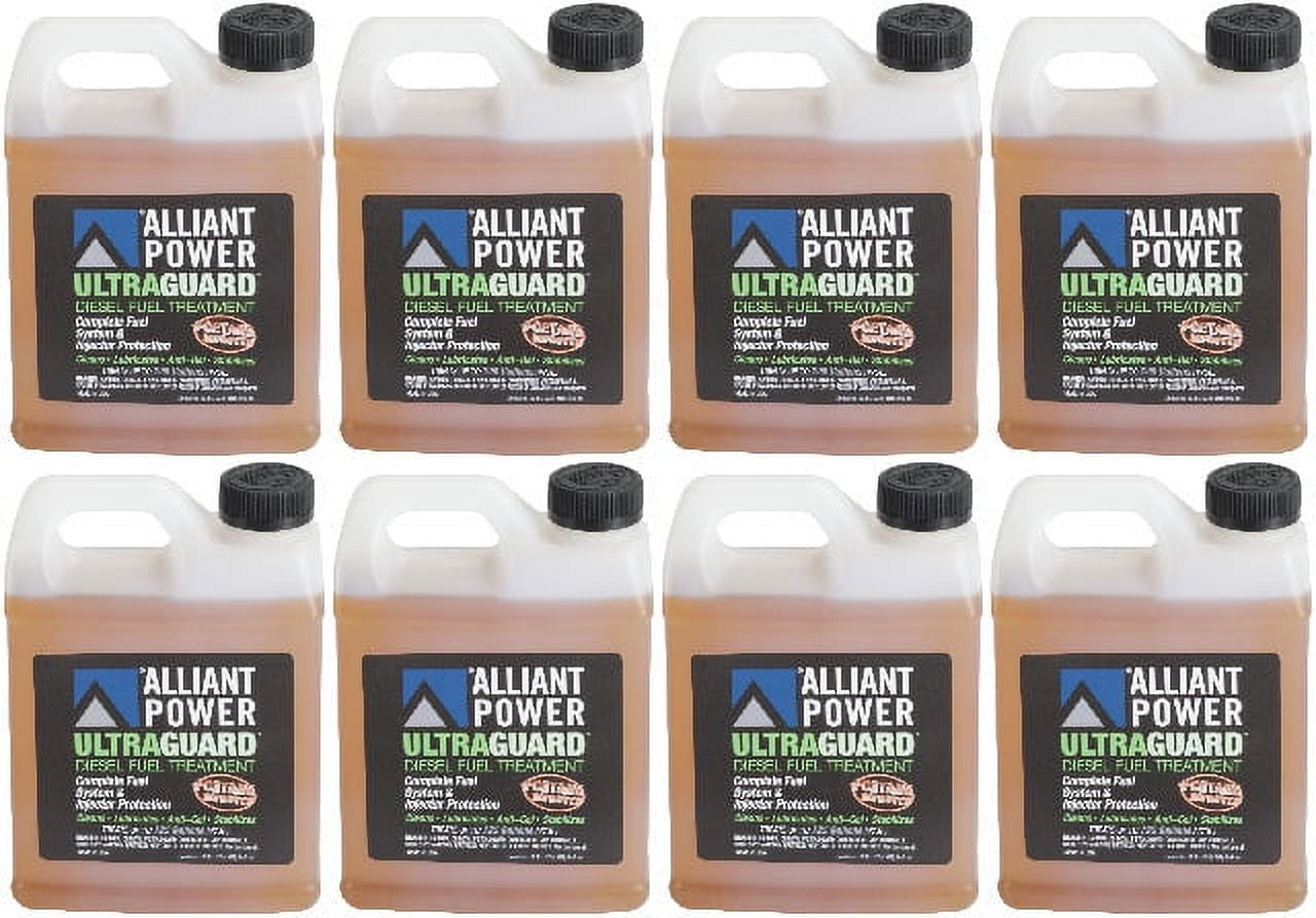 ULTRAGUARD Diesel Fuel Treatment | 8 Pack of 32 oz Jugs | Alliant Power ...