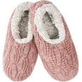 ULTRAIDEAS Women's Cozy Knit Slipper Socks, Fuzzy Comfort, Lightweight ...